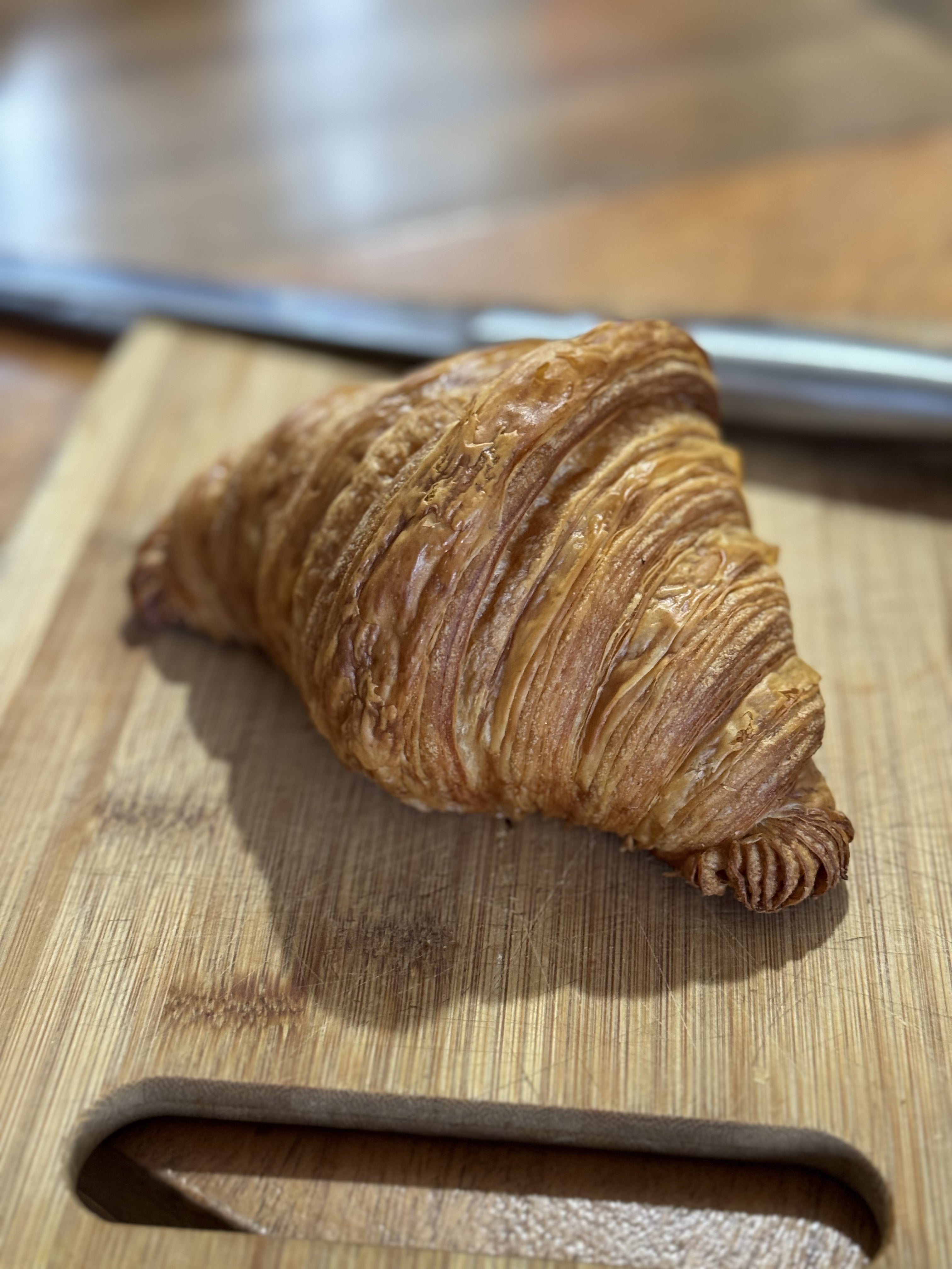Flaky buttery croissant made of beautiful layers – Maison Macha